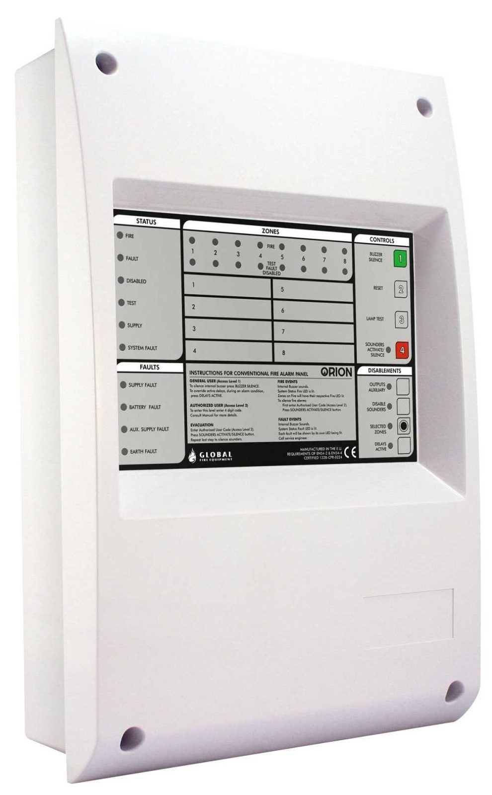 ORION-INT-RS232 – INTERFACE RS232 PARA CENTRAL ORION - Global America