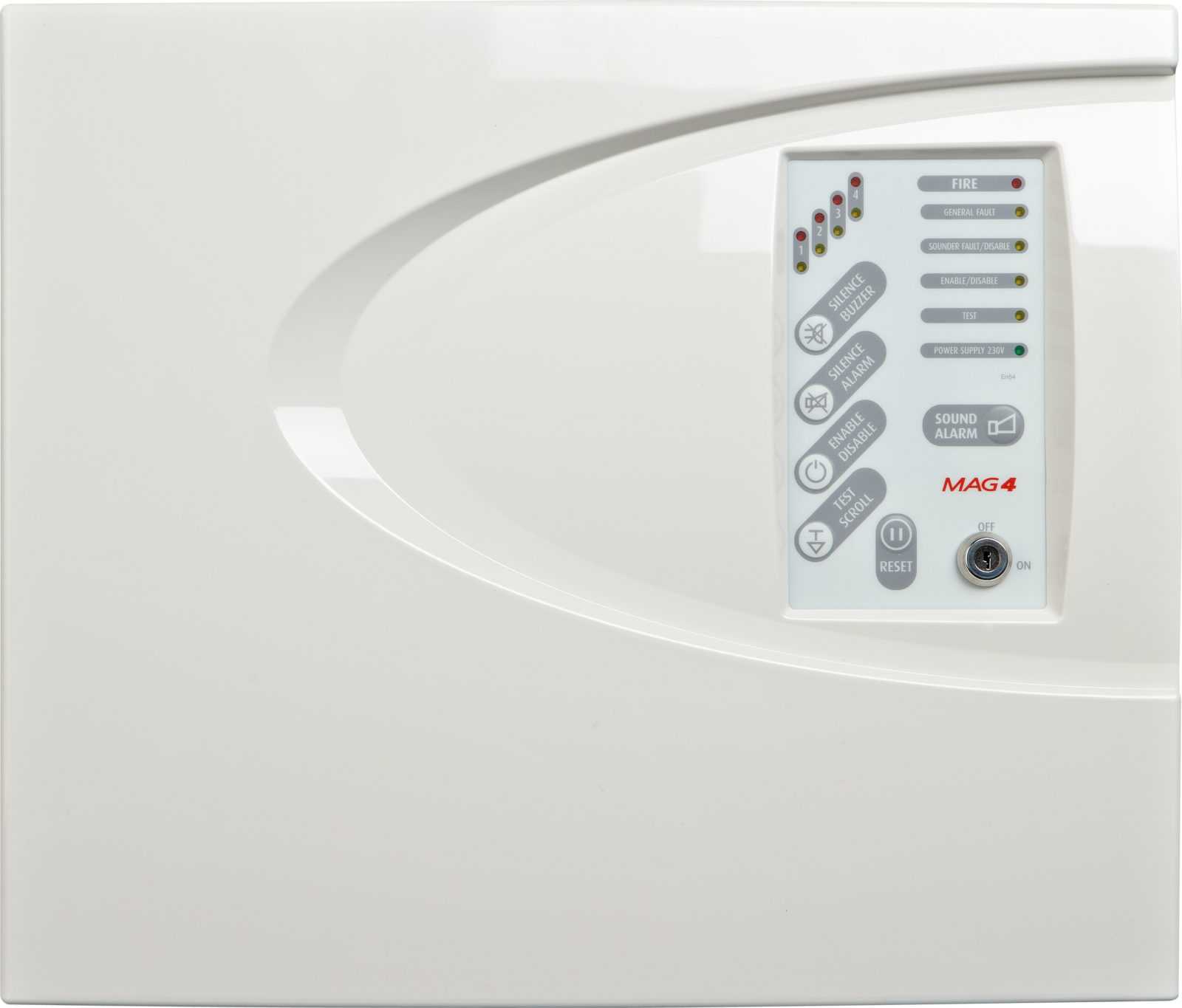 MAG 4P – Central de Alarme de Incêndio Convencional 4 Laços - Global ...